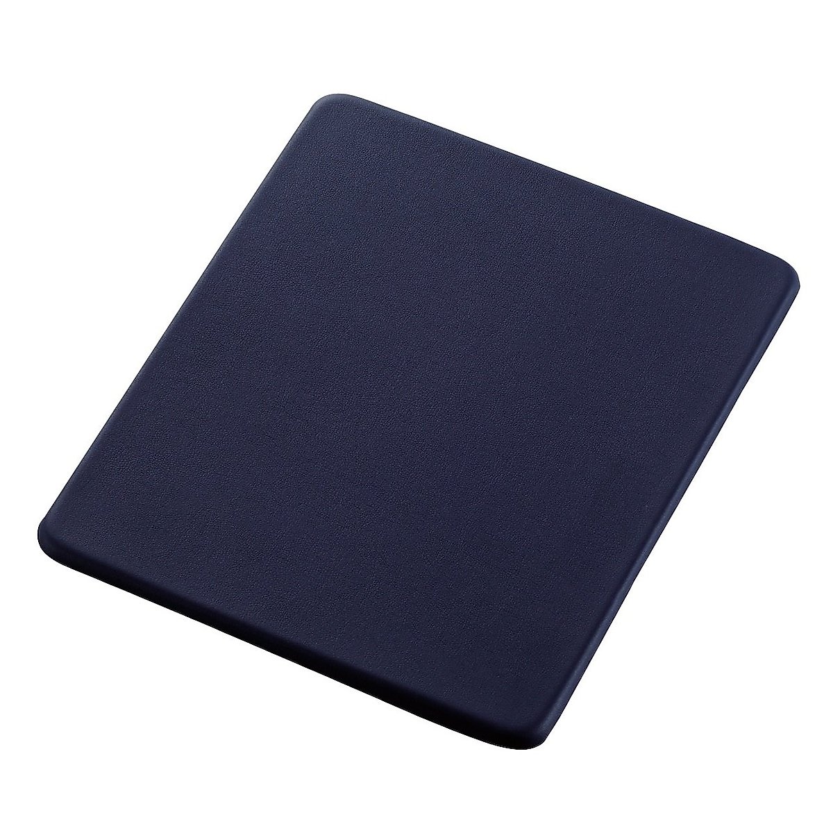 ELECOM Soft Leather Mouse Pad Small Size/PU Leather/Anti Skid/Soft/Precise Control Navy MP-SL01NV