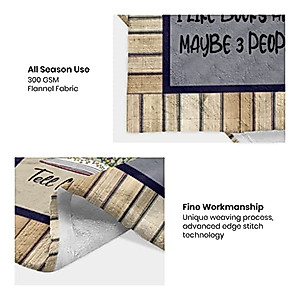 Qubygo Book Lovers Gifts for Women - Book Lovers Blanket, Reading Gifts for Girls, Book Club Gifts, Gifts for Book Lovers, Bookworm Gifts, Librarian Gifts, Reading Gifts Ideas Blanket 60"x50"