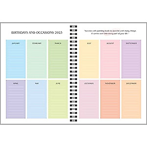 Bob Ross 2023 16-Month Planner