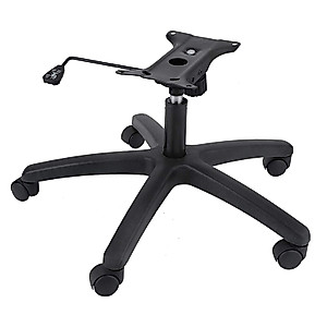 BLTPress Chair Base Replacement, 28 Inch Office Chair Base, Swivel Chair Base Replacement 330 LBS Weight Capacity Height Adjustable Complete Under Seat Kit