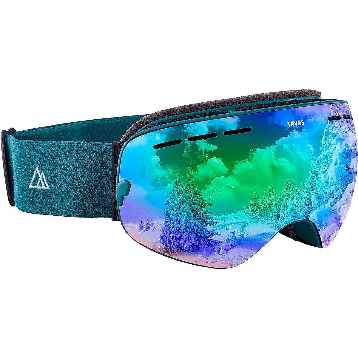 Retrospec G2 Ski and Snowboard Goggles for Men and Women, With Magnetic 100% UV Blocking, Anti-Scratch and Anti-Fog Lenses for Protection and Comfort One Size Fits Most