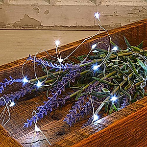 JosMega 2 Pack Solar Powered Fairy String Lights Outdoor Waterproof 8 Modes Twinkle Christmas Decorations Lights, Each 33ft-100LED, 40ft-120LED, 66ft-200LED, 80ft-240LED, (White, 33)