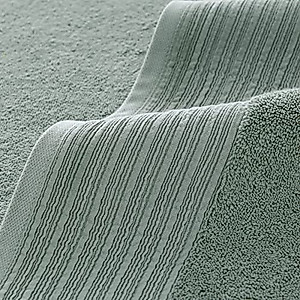 Aston & Arden Anatolia Turkish Hand Towels - (Pack of 4) 100% Ring Spun Cotton, Soft Plush Absorbent, 600 GSM Low Twist Weave, Premium Towel for Hotel, Spa, Bathroom, 18 x 32 in, Sage Green