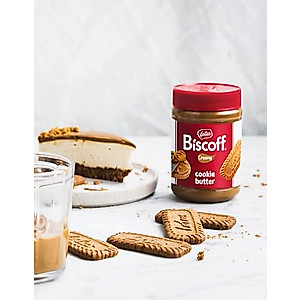 Lotus Biscoff, Cookie Butter Spread, Creamy, non GMO + Vegan, 14.1 oz, Pack of 8