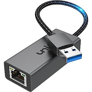 USB to Ethernet Adapter Bundle with USB 3.0 to Ethernet Adapter for Nintendo Switch