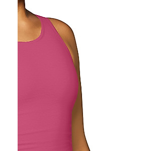 Capezio High-Neck Tank Leotard - Size X-Small, Candy Pink