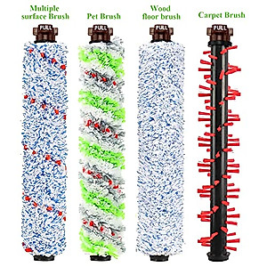 1785A 2306A CROSS WAVE Brush Roll & 1866 Filter Replacement for Bissell Crosswave 1785R 1785 2306 2551 Vacuum Cleaner