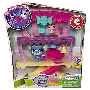 Littlest Pet Shop Biddy Bits Party Cake Playset