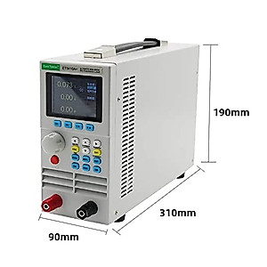 DC Power Supply, 400W 150V 40A Battery Tester Single-Channel Programmable DC Electronic Load Battery Capacity Tester Load Meter Monitor,Electroplating DIY