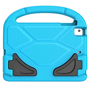 SUPLIK Kids Case for iPad Mini 5/4/3/2/1 (7.9"), Durable Shockproof Protective Handle Bumper Stand Cover with 2*Screen Protectors for 7.9 inch Apple iPad Mini 5th/4th/3rd/2nd/1st Generation, Blue