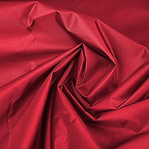 Swing Cushion Cover, 3 Seat Premium 190T Polyester Taffeta Swing Seat Cover Outdoor Swing Chair for Patio Courtyard Garden 59.1 x 19.7 x 3.9in(Red)