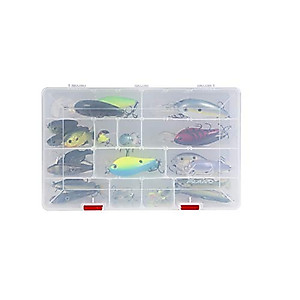 Plano RUSTRICTOR 3700 DEEP Stowaway, Premium Tackle Storage with Rust Prevention, Clear
