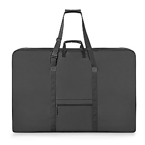 1st Place Products Premium Art Portfolio Case - 24" x 36" - Soft Sided - Foldable - Waterproof & Tear Resistant - Artwork, Photography, Sketch, LCD, Monitor, Solar Panel - Shoulder Straps & Handles