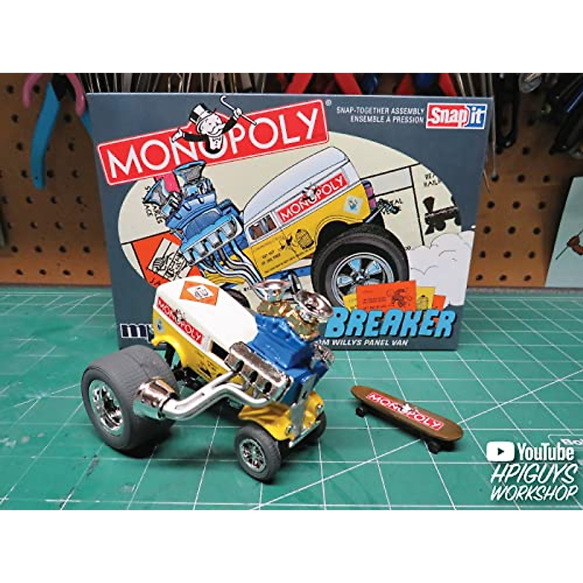 MPC Monopoly Willy's Jail Breaker 1:25 Scale Model Kit