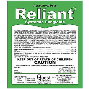 Reliant Systemic Fungicide (Agri-Fos/Garden Phos) 1 Quart/32oz