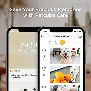Petcube Bites 2 Lite Interactive WiFi Pet Monitoring Camera with Phone App and Treat Dispenser, 1080p HD Video, Night Vision, Two-Way Audio, Sound and Motion Alerts, Cat and Dog Monitor