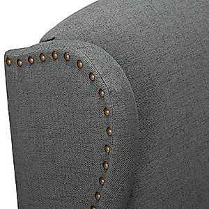 Christopher Knight Home Wescott Traditional Fabric Recliner, Charcoal