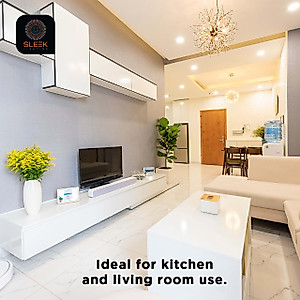 SLEEKLIGHTING E26 11W LED Puck Light Bulb Dimmable 2700K Warm White, 800lm, UL Listed - (4 Pack)