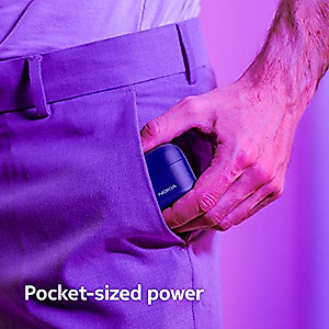Nokia Power Earbuds Lite - Fjord - Waterproof - Universal Bluetooth - 35 Hours Battery Life - Travel Charging Case