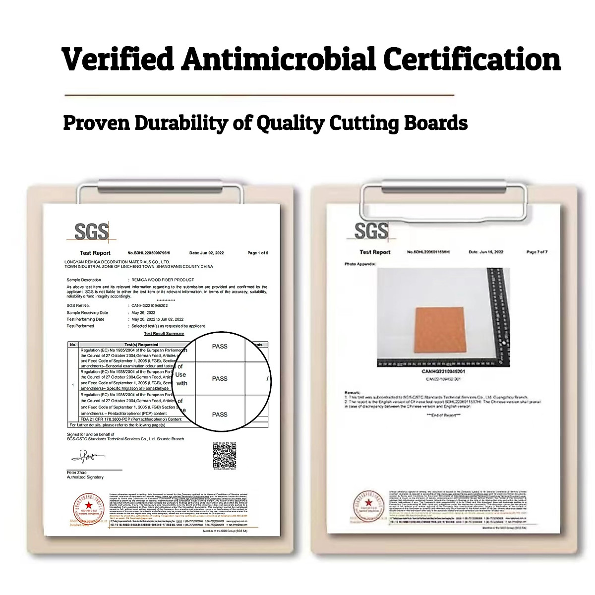 BestCook Kitchen Wood Fiber Cutting Board, High Density Non-Porous Wooden Chopping Board with Juice Groove and Non-slip Feet, BPA Free, Dishwasher Safe, Knife Friendly for Meat Bread Fruit, Black