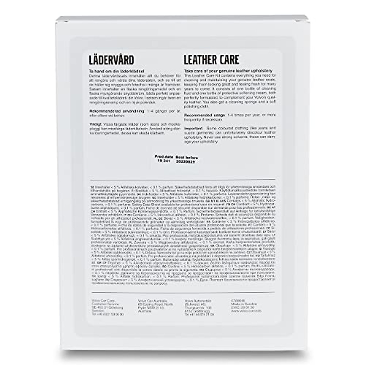 Volvo Genuine Leather Car Kit #31375177