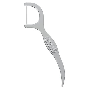 Oral-B eco Sustainable Dental Floss Picks, Mint, 75 Picks (Pack of 4)