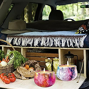 Sctress Candle Gift for Women 2.2OZ 9 Pack Make with Soy Wax and Oils Stress Relief and Aromatherapy Candle Sets