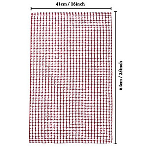 LAZI Kitchen Dish Towels, 16 Inch x 25 Inch Bulk Cotton Kitchen Towels, 6 Pack Dish Cloths for Dish Rags for Drying Dishes Clothes and Dish Towels