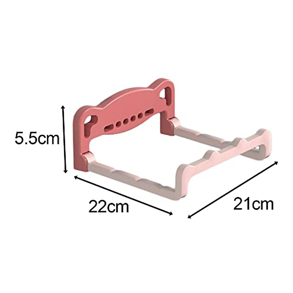 Gralara Foldable Washbasin Hanger, Wall Hanging Washbasin Stand,Waterproof, Punch Free Basin Storage Rack Washbasin Rack for Household Bathroom Toilet, Pink