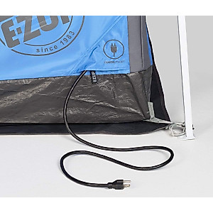 E-Z UP Camping Cube 6.4, Converts 10' Straight Leg Canopy into Camping Tent (CANOPY/SHELTER NOT INCLUDED), Splash