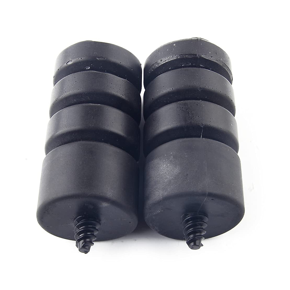 beler 2pcs Tailgate Bump Stop Bumper Spare Tire Carrier Fit for Jeep Wrangler JK JL 2007-2020