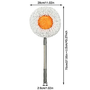 Mops for Floor Cleaning, Cleaning Mop 360 Degree Rotatable Adjustable Microfiber Extendable Wall Cleaning Mop with Long Handle Wall Mop Cleaner for Floor Ceiling Window Wall