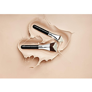 Sigma Beauty Professional 3DHD Max Kabuki Brush - Extra Large Angled Kabuki Makeup Brush with 3 Sides - Foundation Brush & Professional Grade Makeup Brush to Blend Liquid & Cream Products