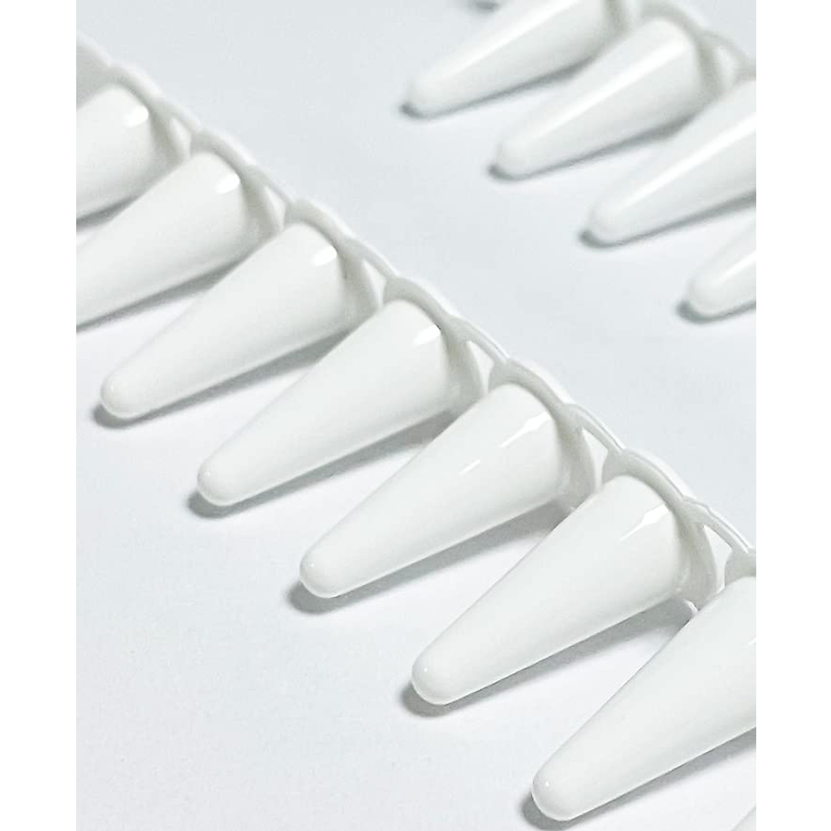 CryoKing 0.1ml 8-Strip White PCR Tubes, Tubes with Flat Caps, 125 Sets/Pack, Ultra Thin Wall PCR Reaction Tubes, Polypropylene Microcentrifuge Tube, DNase/RNase Free
