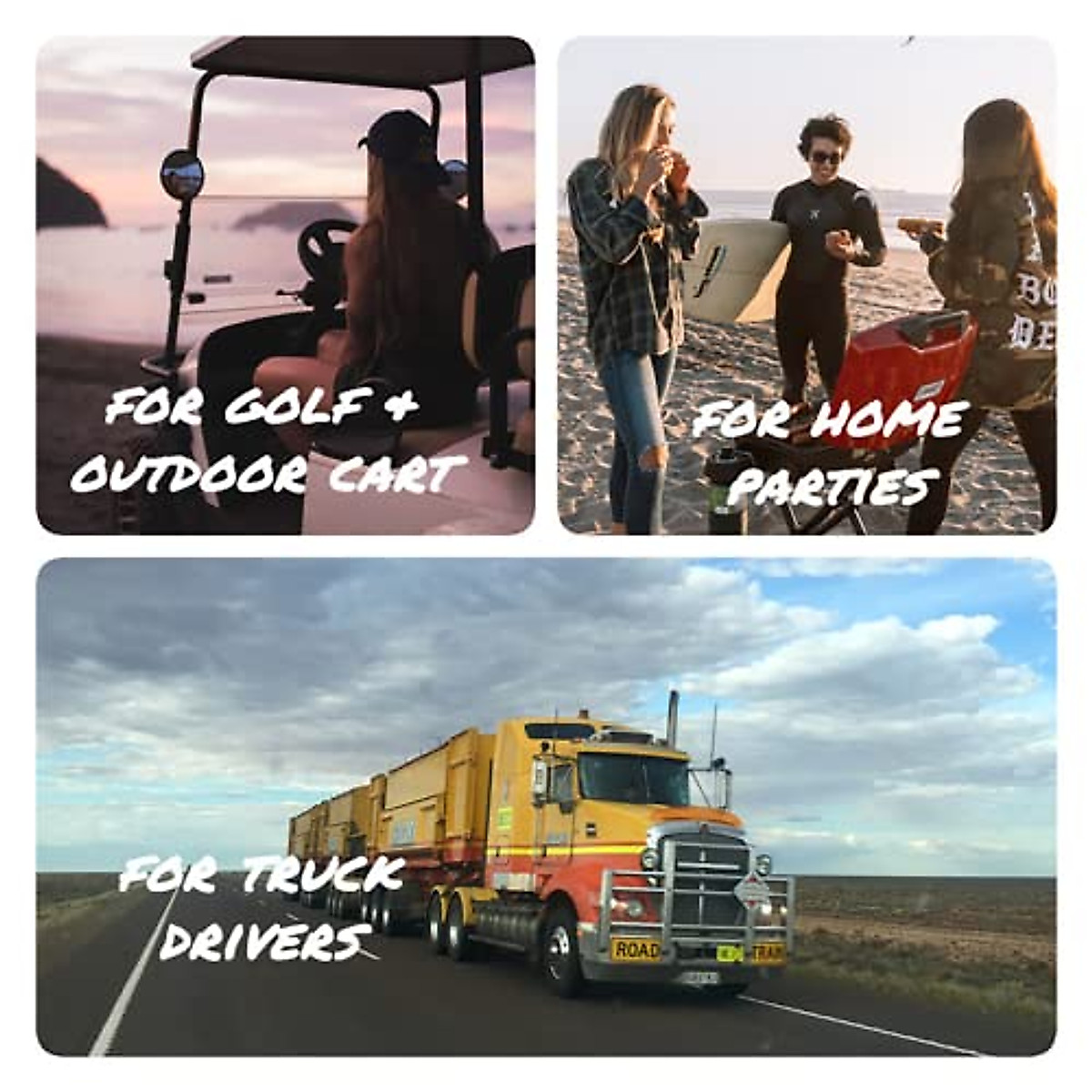 Soveign 2380 BTU Tent Air Conditioner, Portable Air Conditioners, Camping Air Conditioner, 3 Wind Speeds for Tent, Car, Van Life, 220W Low Power Consumption Outdoor Indoor