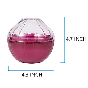 Ortarco Onion Keeper Onion Saver Onion Storage Containers Reusable Onion Holder Organizer