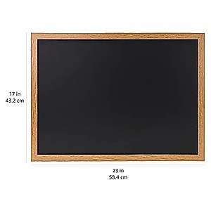 Amazon Basics Chalkboard, 17 x 23 Inches
