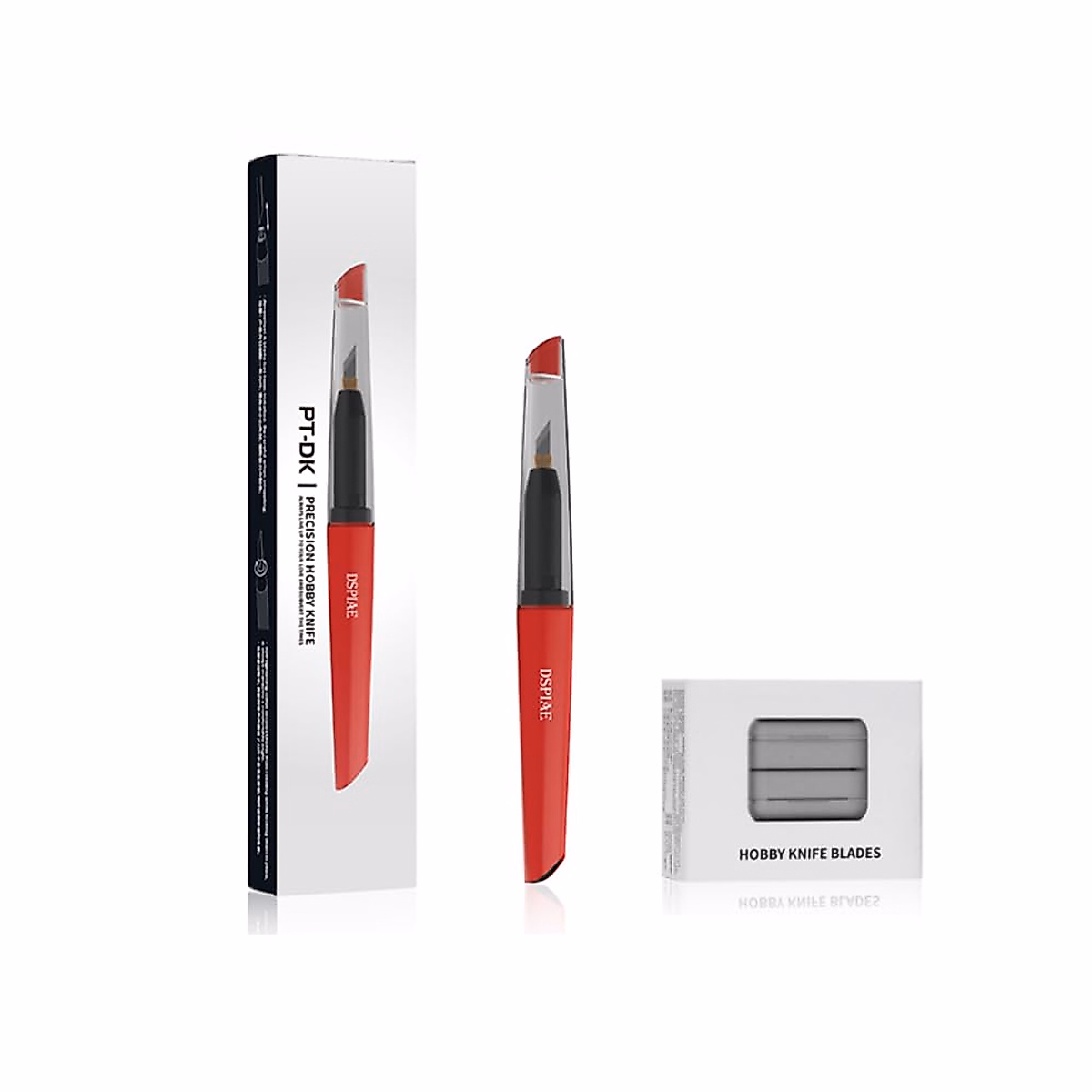 DSPIAE Hobby Knife Set - WITH 20 BLADES - Precision Hobby Knife 6.14 inch