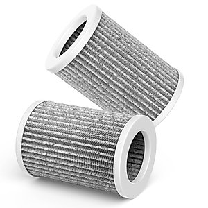 CFKREYA 2 Pack Purezone Mini H13 True HEPA Replacement Filters, Compatible with Pure Enrichment Purezone Mini Portable Purifier PEPERSAP