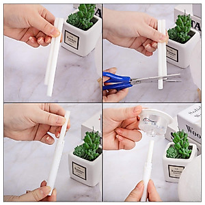 24 Pieces Humidifier Sticks Filter Replacement Wick Humidifiers Filter Sticks Humidifiers Refill Sticks for Cool Mist Humidifiers Portable Diffuser USB Mini Humidifier （5.35 Inches）