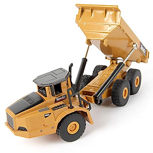 Excavator Toy Alloy Excavator foy Kids Loader Trucks for Boys constructlon Toys for Boys Steel Trucks Great Toddler Toys for 8 Year Old Boys and up… (1712)…