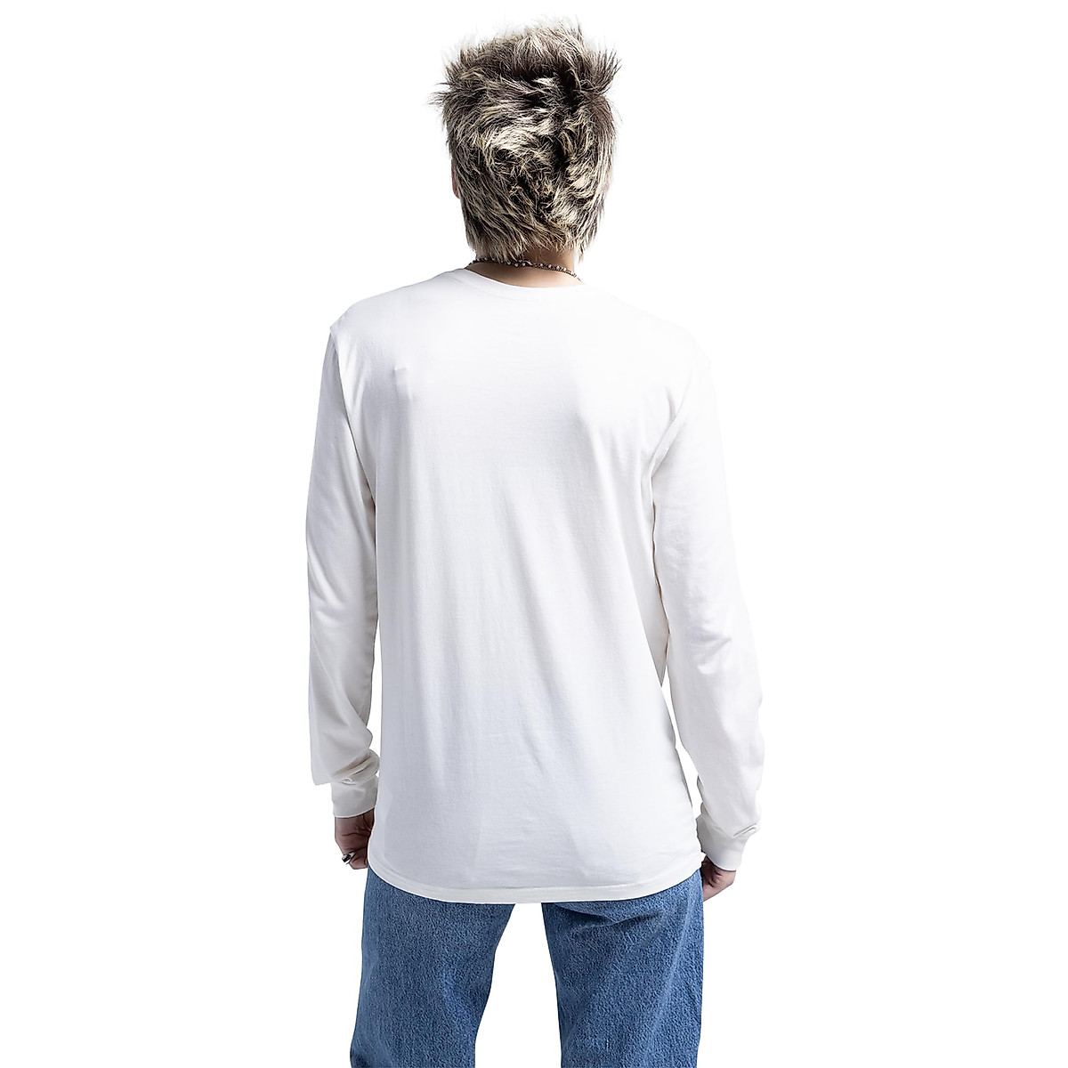 Burton Men's Colfax Long Sleeve T-Shirt, Stout White, XL