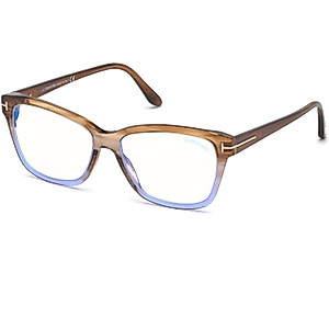 Eyeglasses Tom Ford FT 5597 -F-B Asian fit 047 Shiny Striped Champagne W. Gradie