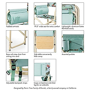 ONIVA - a Picnic Time Brand Outdoor Directors Folding Chair