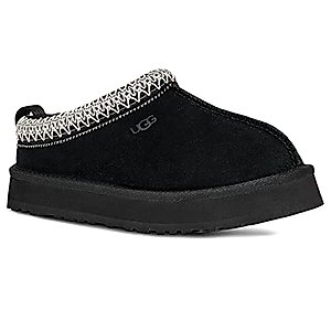 UGG Unisex-Child Tazz Slipper, Black, 2