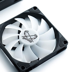 Scythe Kaze Flex 92mm Slim RGB Fan, PWM 300-2500 RPM, No Controller Included
