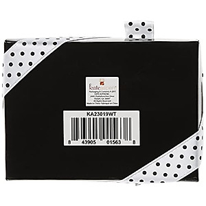 Swee-Tea Ceramic Tea-Bag Caddy in Black & White Serving-Tray Gift Box