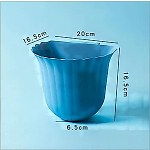 LELEBEAR 4pcs Hanging Trash Can, Hanging Trash Can for Kitchen Cabinet Door, Waste Bin for Kitchen (4Pcs White)