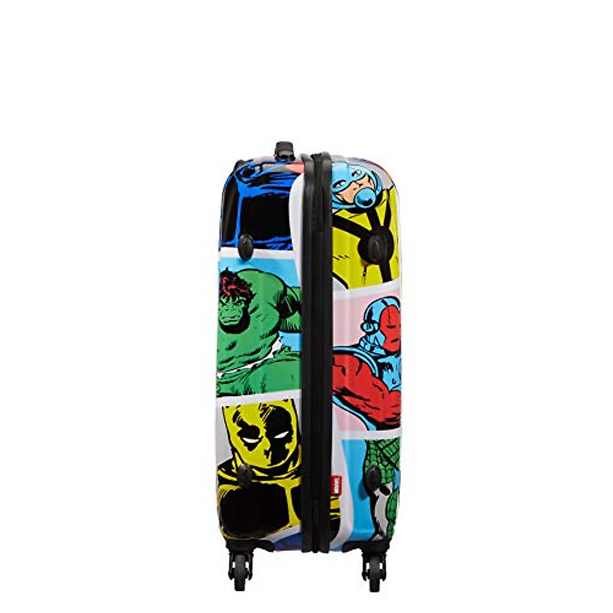 AMERICAN TOURISTER Unisex Adults’ Luggage Suitcase, Multicolored (Marvel Pop Art), M (65 cm-62.5 L)