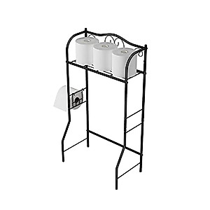 JOIN IRON Metal Bathroom Shelf Space Saver,Bathroom Organizer Over Toilet,Above Toilet Storage,Over Toilet Bathroom Organizer,Over The Toilet Storage Shelf,Toilet Shelf Organizer